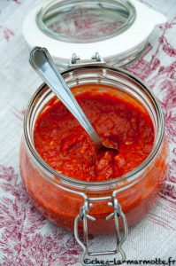 Coulis de poivron – Marmotte cuisine… tradi