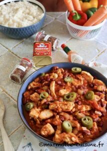 Ragoût de haricots rouges au poulet – Marmotte cuisine… tradi