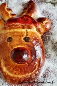 Brioche Rodolphe, le petit renne du Père Noël (Calendrier de l’Avent ...